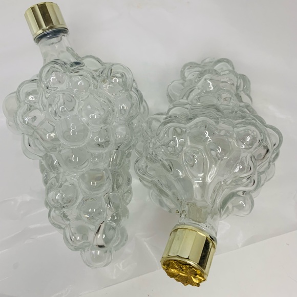 Made in France | Accents | Grape Bottles Circa 4s Glass Grape Cluster ...